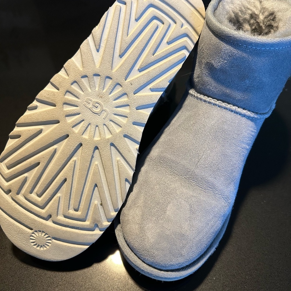 Ugg Mini In Light Blue - Gem